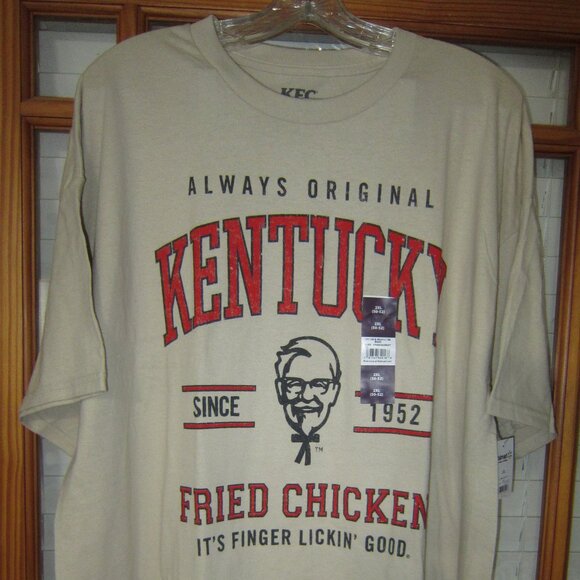 KFC | Shirts | Kfc Chicken Tshirt Mens Lxl Finger Lickin Good New 0 ...